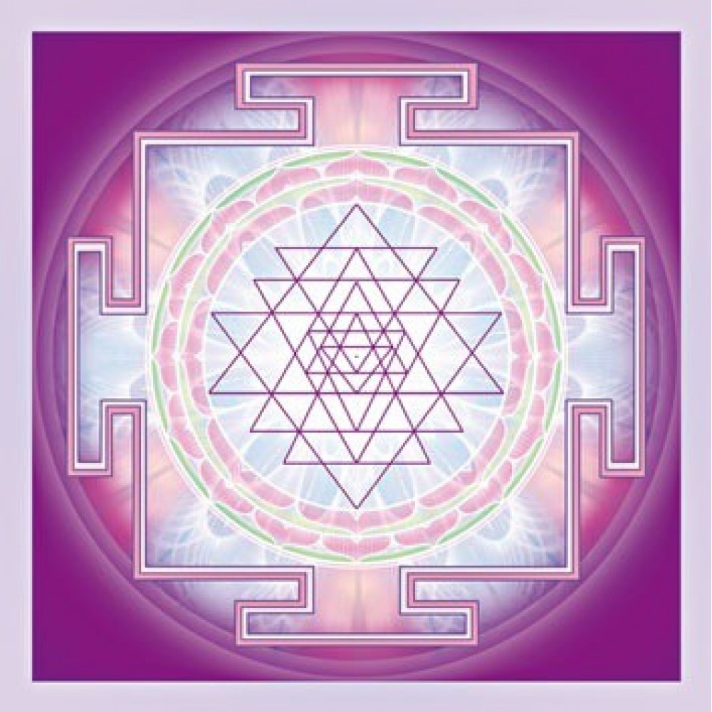 Mandala obrázok - Shri Yantra